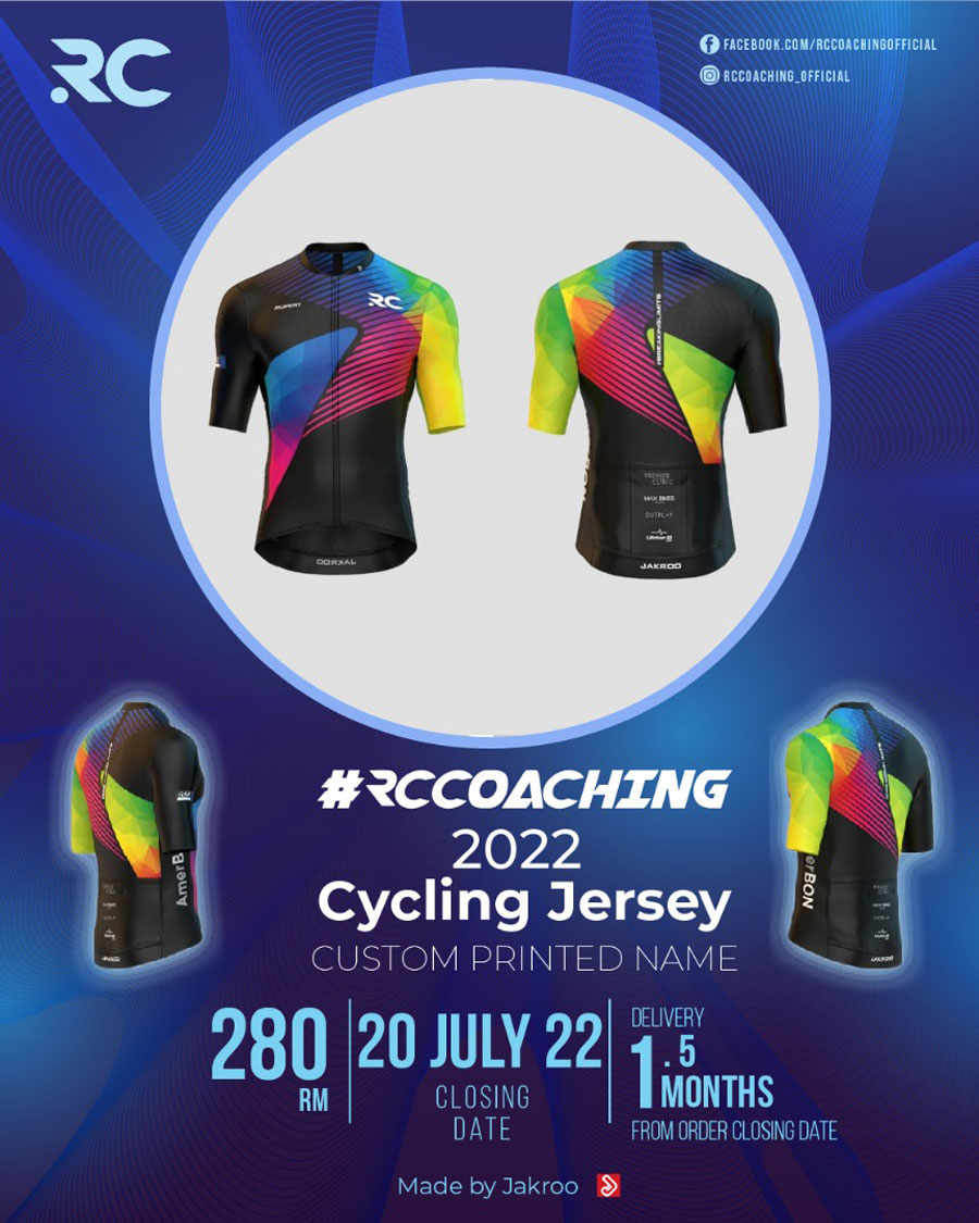 RC Coaching 2022 Cycling Jersey (Batch 2) | RaceXasia